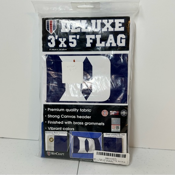 DUKE | Other | Duke University Deluxe Flag 3x5 With Reinforced Metal ...